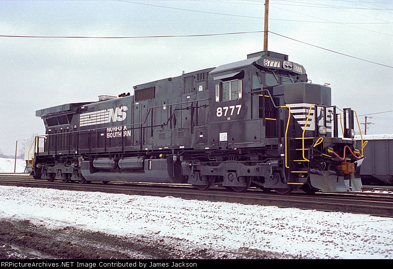 NS 8777 as delivered